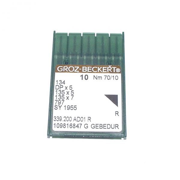 134 / DPX5 / 135X5 / 135X7 GEBEDUR (Nm 70/10) Jehla Groz-Beckert (R GEBEDUR) | GARUDAN